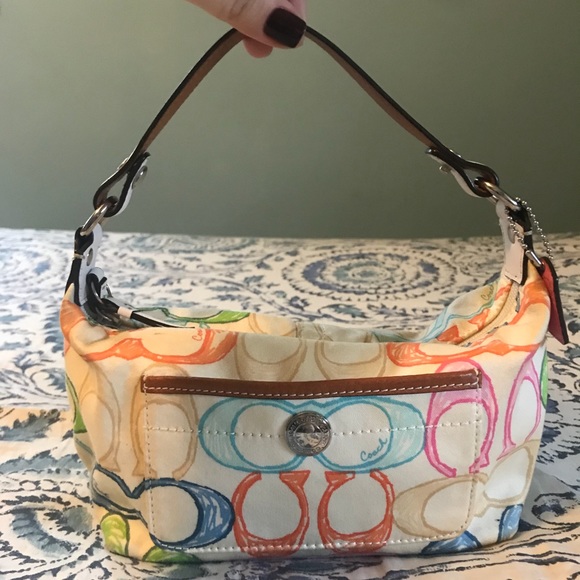 Bags | Coach Colorful Mini Bag | Poshmark